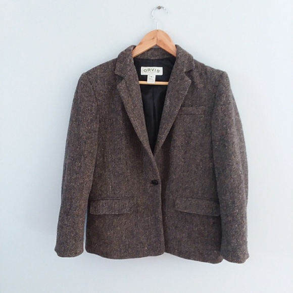 Orvis | Jackets & Coats | Orvis Wool Blazer Jacket | Poshmark